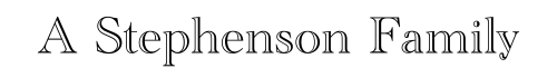 Stephenson Family Website